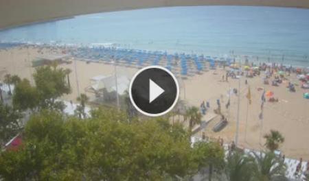 Webcam Benidorm: HD Stream Levante Beach
