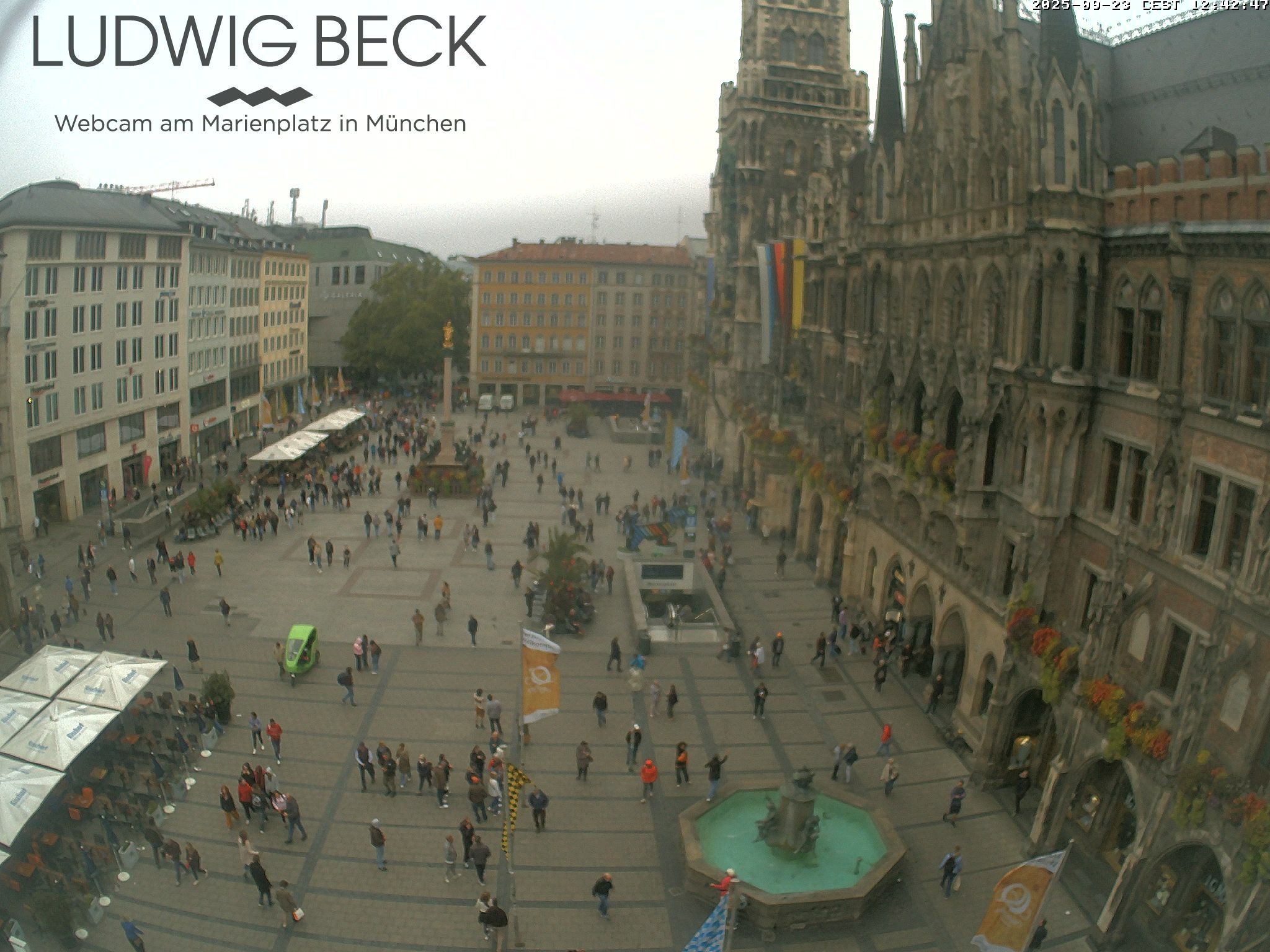Webcam Munich: Marienplatz-Panorama