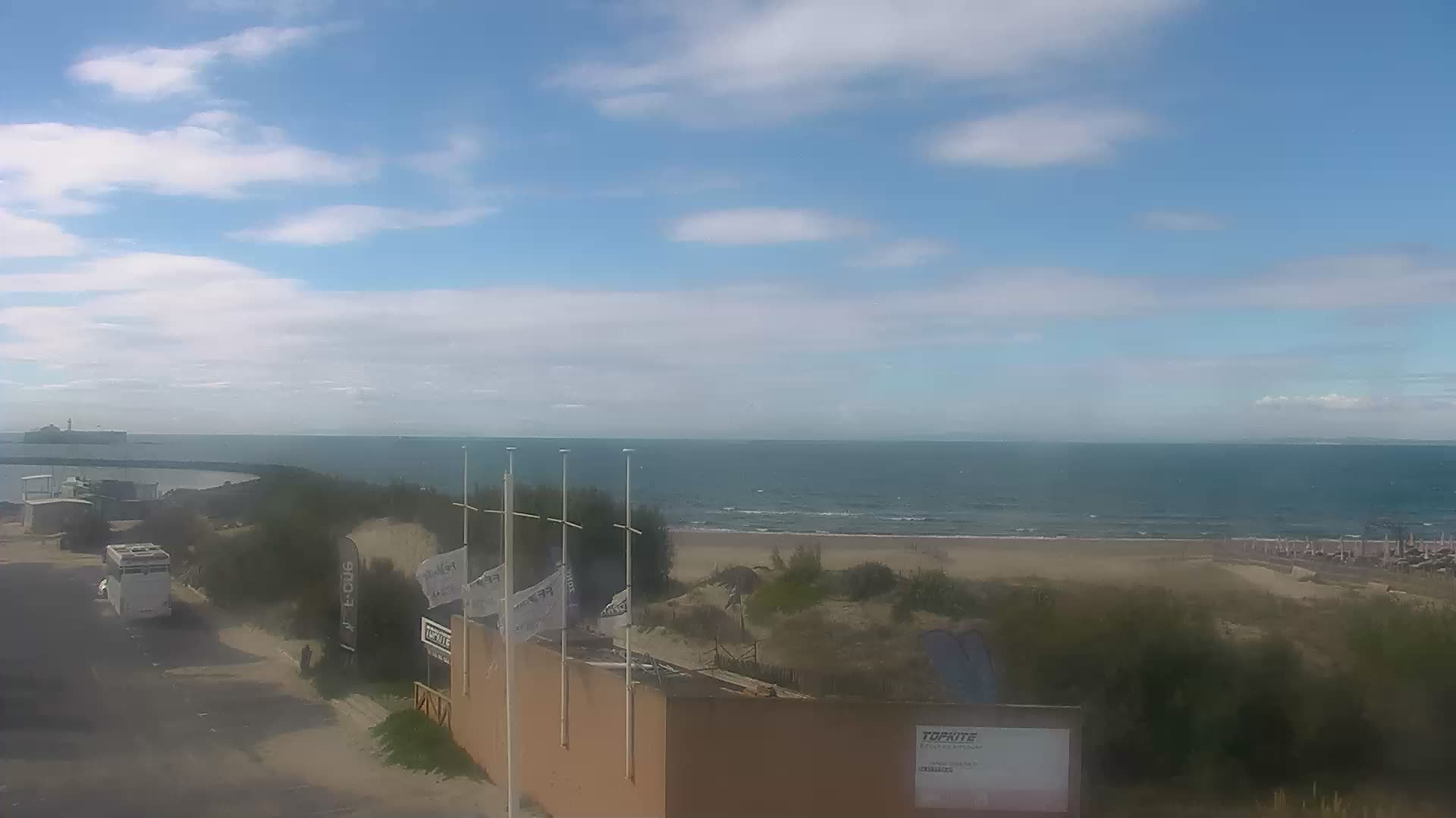 Webcam Cap d'Agde: Plage Richelieu est
