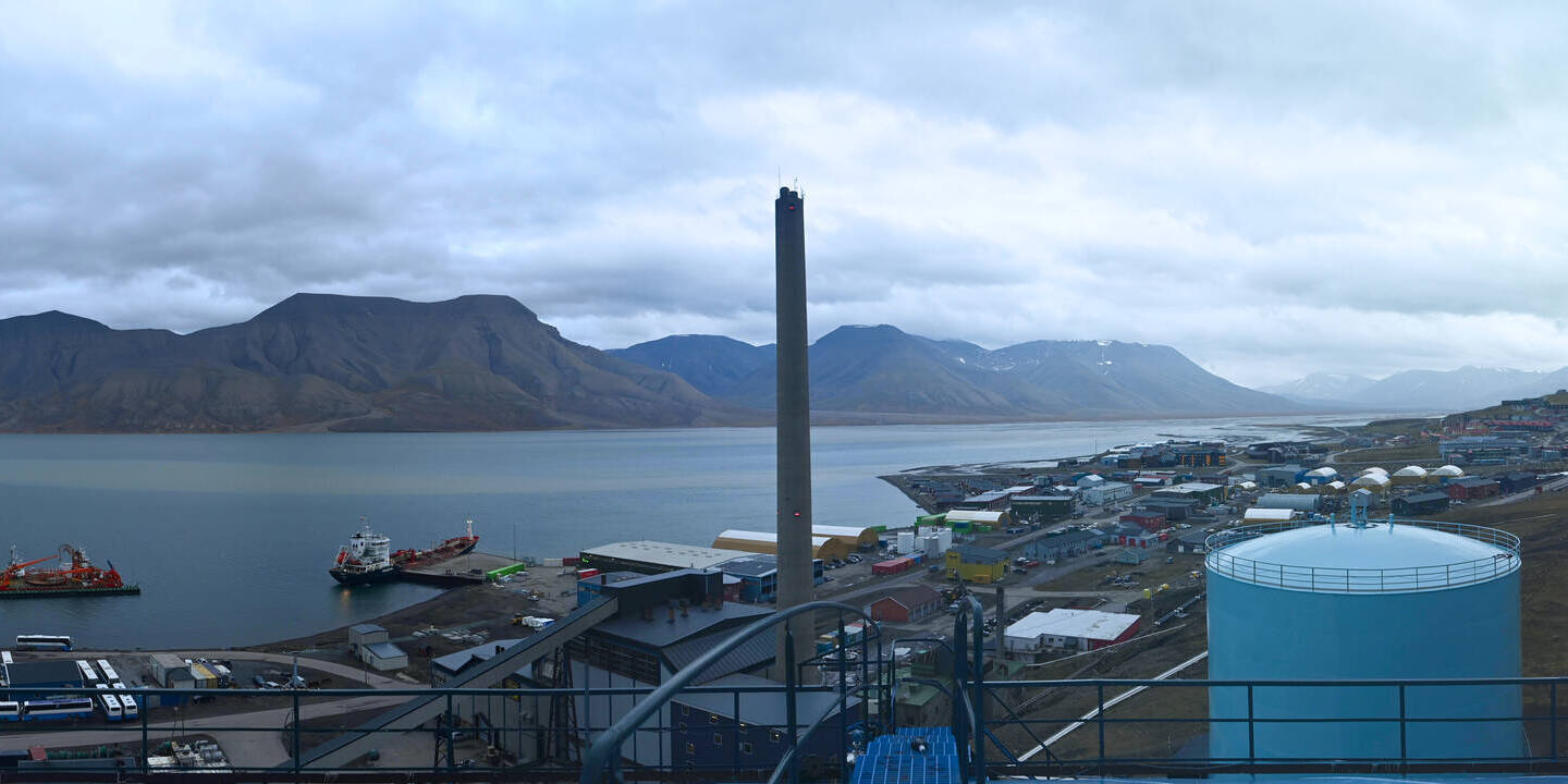 Webcam Longyearbyen (Spitsbergen): Panorama Longyearbyen