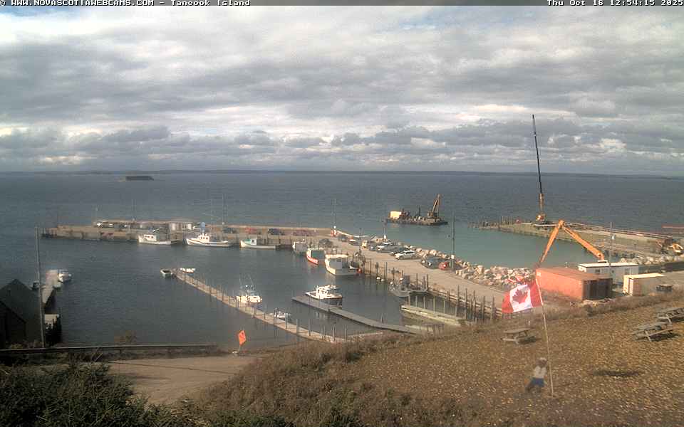 Webcam Big Tancook Island: Tancook Island Wharf