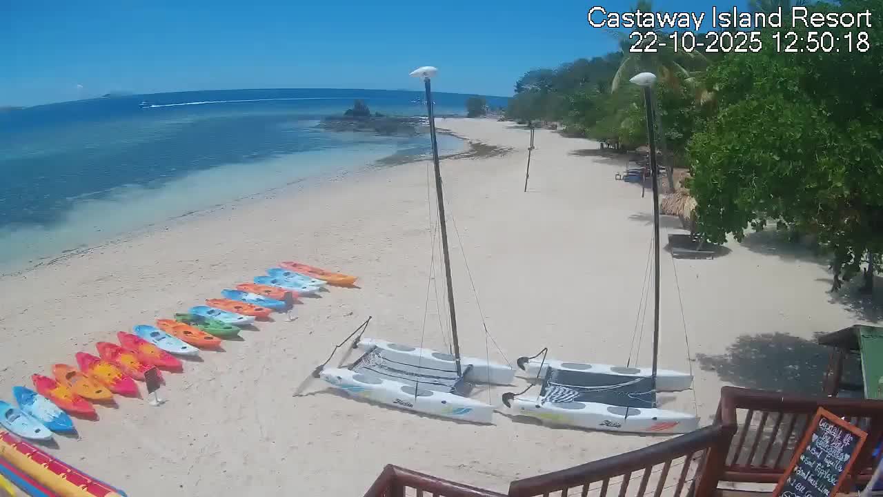 Webcam Castaway Island: Fiji Webcam