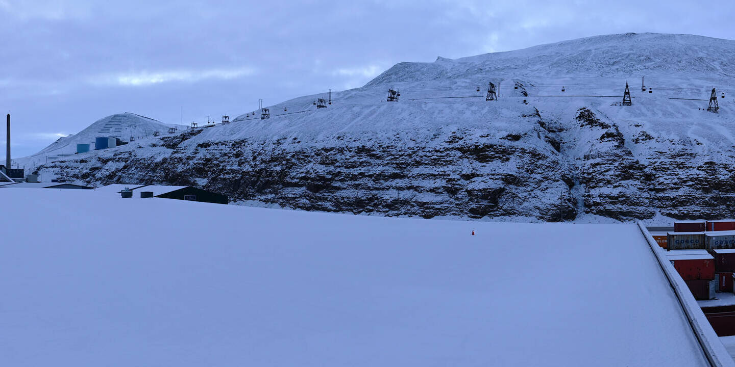 Webcam Longyearbyen (Spitsbergen): 360° Port of Longyearbyen