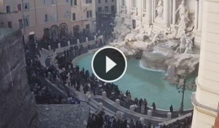 Webcam Rome: Trevi Fountain