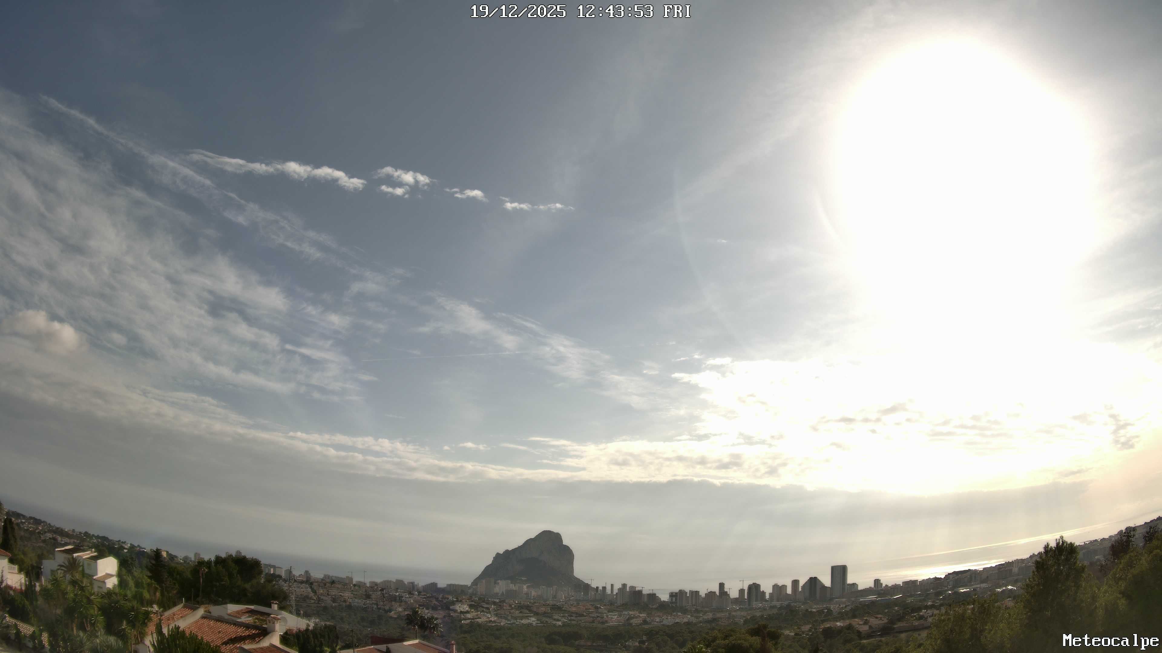 Calpe: Blick über Calpe - Webcam Galore