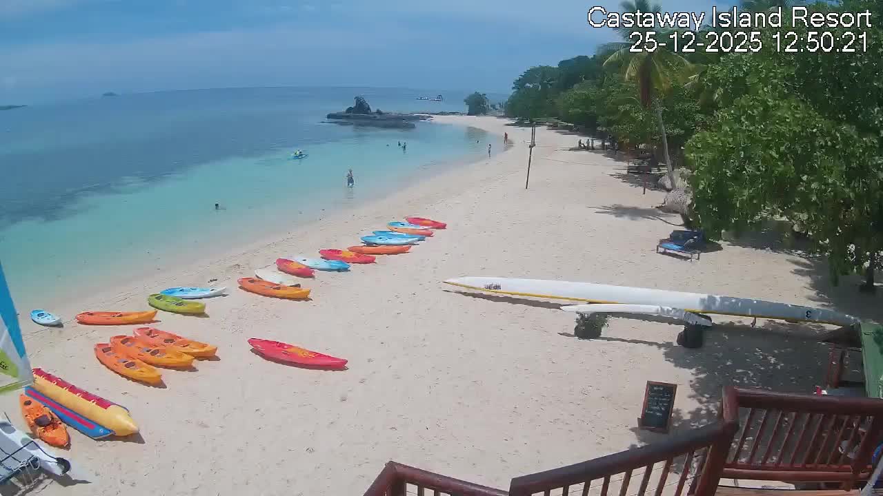 Webcam Castaway Island: Fiji Webcam