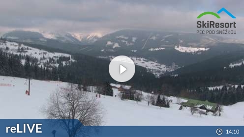 Live Webcam Pec pod Sněžkou: Schneekope