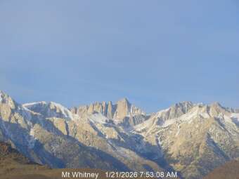 Webcam Lone Pine, California: Mount Whitney - Webcam Galore